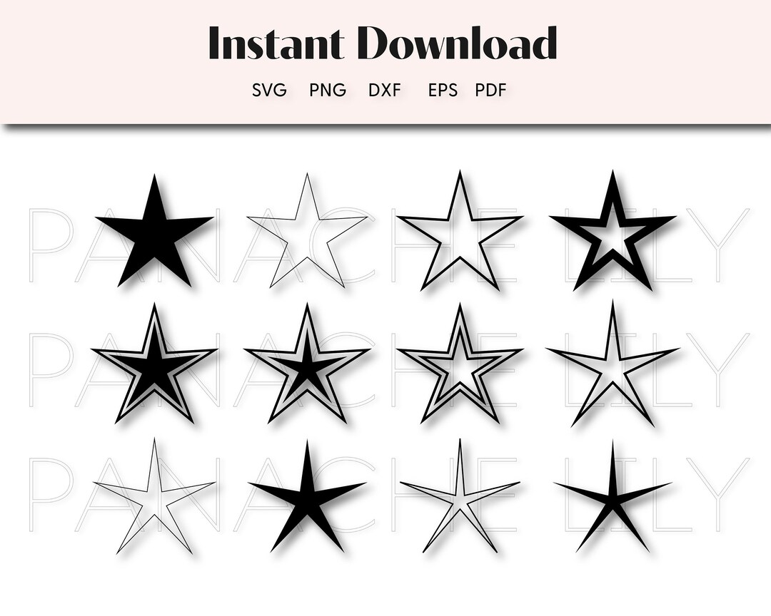 Star SVG, Files Stars Svg Basic Shape Svg Star Outline SVG Star Vector ...