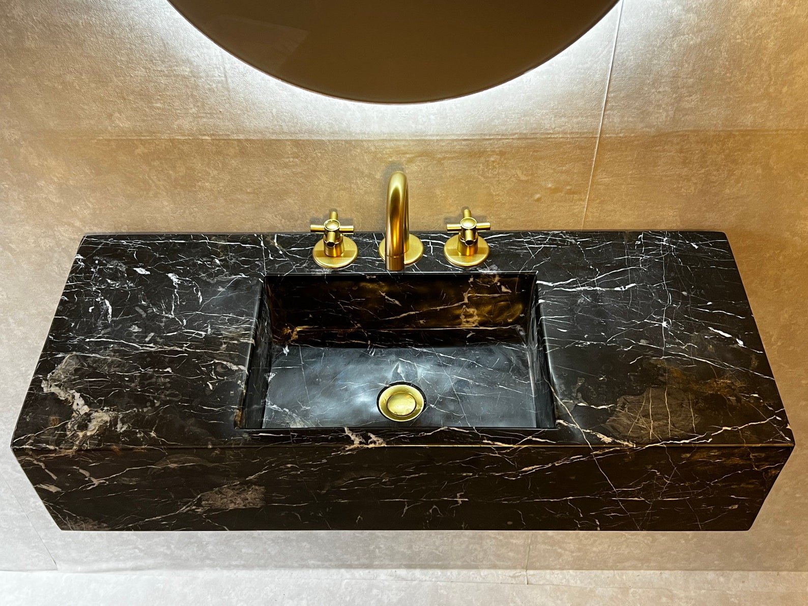 Marble Vanity Table , Marble Sink - Etsy