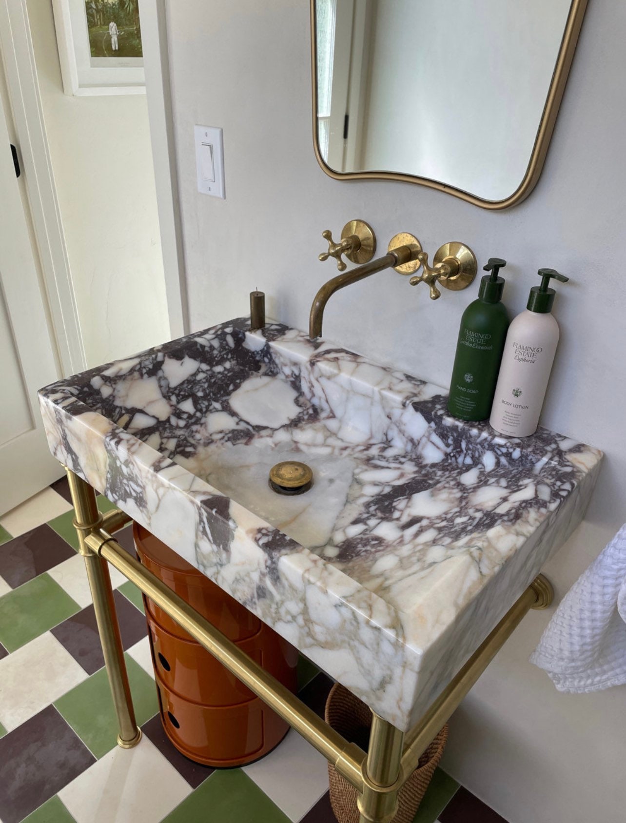 Calacatta Marble Bathroom Sink