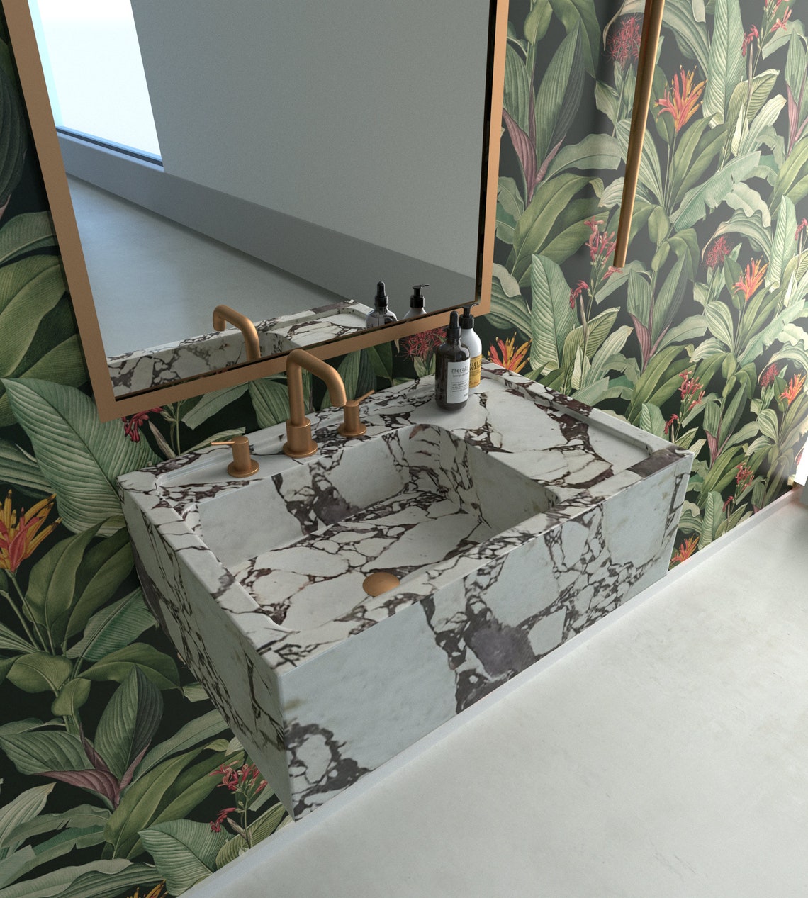 Marble Sinks and Basin , Marble Wall Vanity, Bathroom Marblesink ...