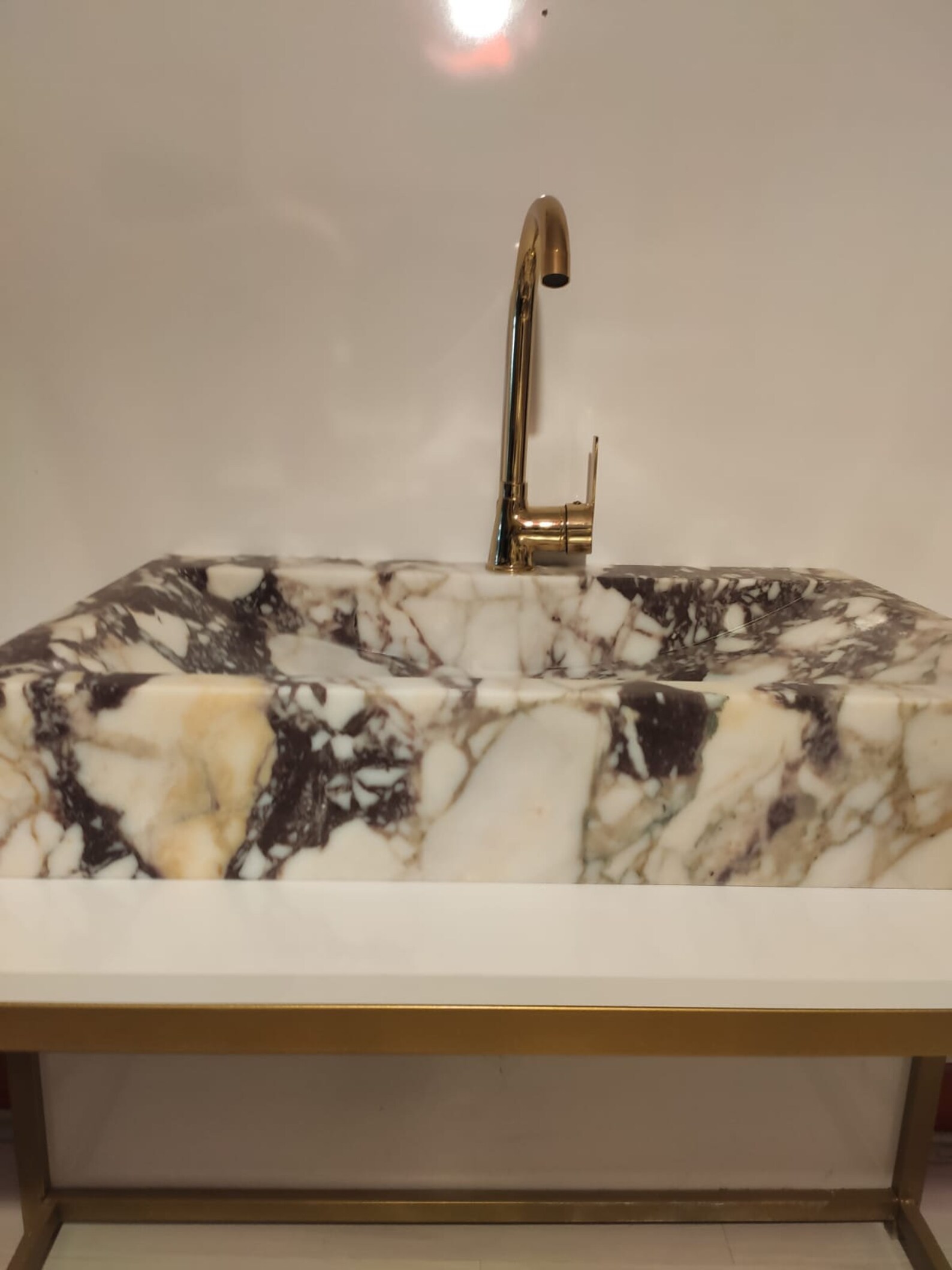 Calacatta Viola Marble Sink , Violet Marble Sink, Marble Sinks Basins ...