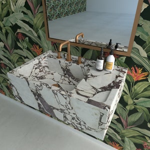 Marble Sinks and Basin , Marble Wall Vanity, Bathroom Marblesink ...