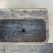 Silver Travertine Marble Sink, Grooved Front, Wall Sink , Hand Carved ...