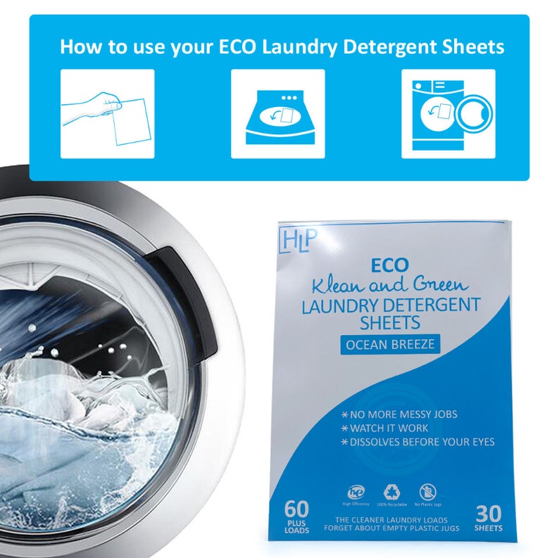 Laundry Detergent Sheets - Etsy
