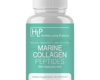 Nutrics® 100% PURE MARINE COLLAGEN 400mg Capsules Anti Wrinkle ...