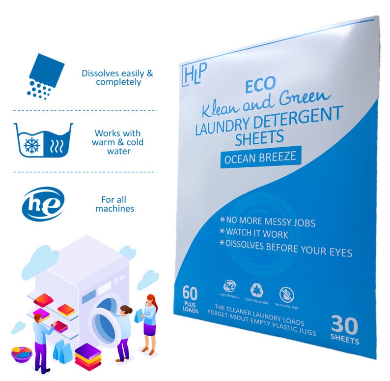 Laundry Detergent Sheets - Etsy