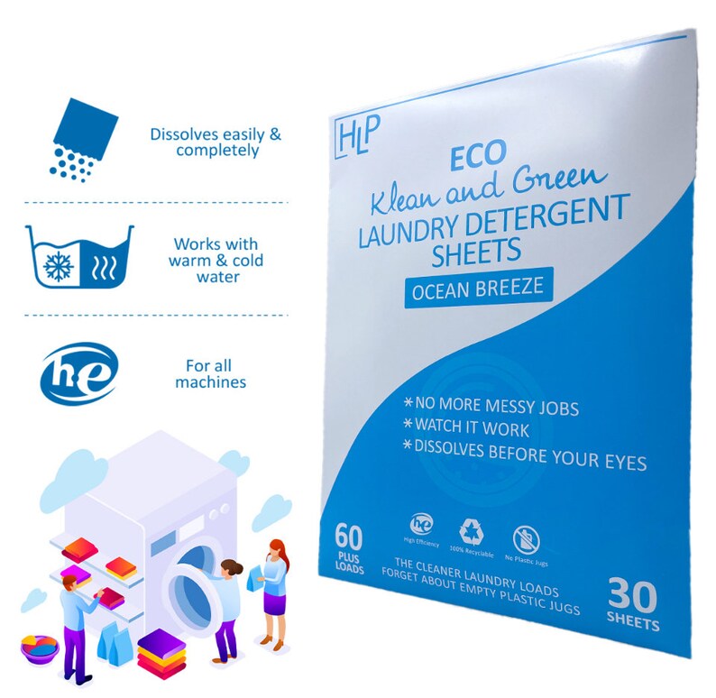 Laundry Detergent Sheets - Etsy