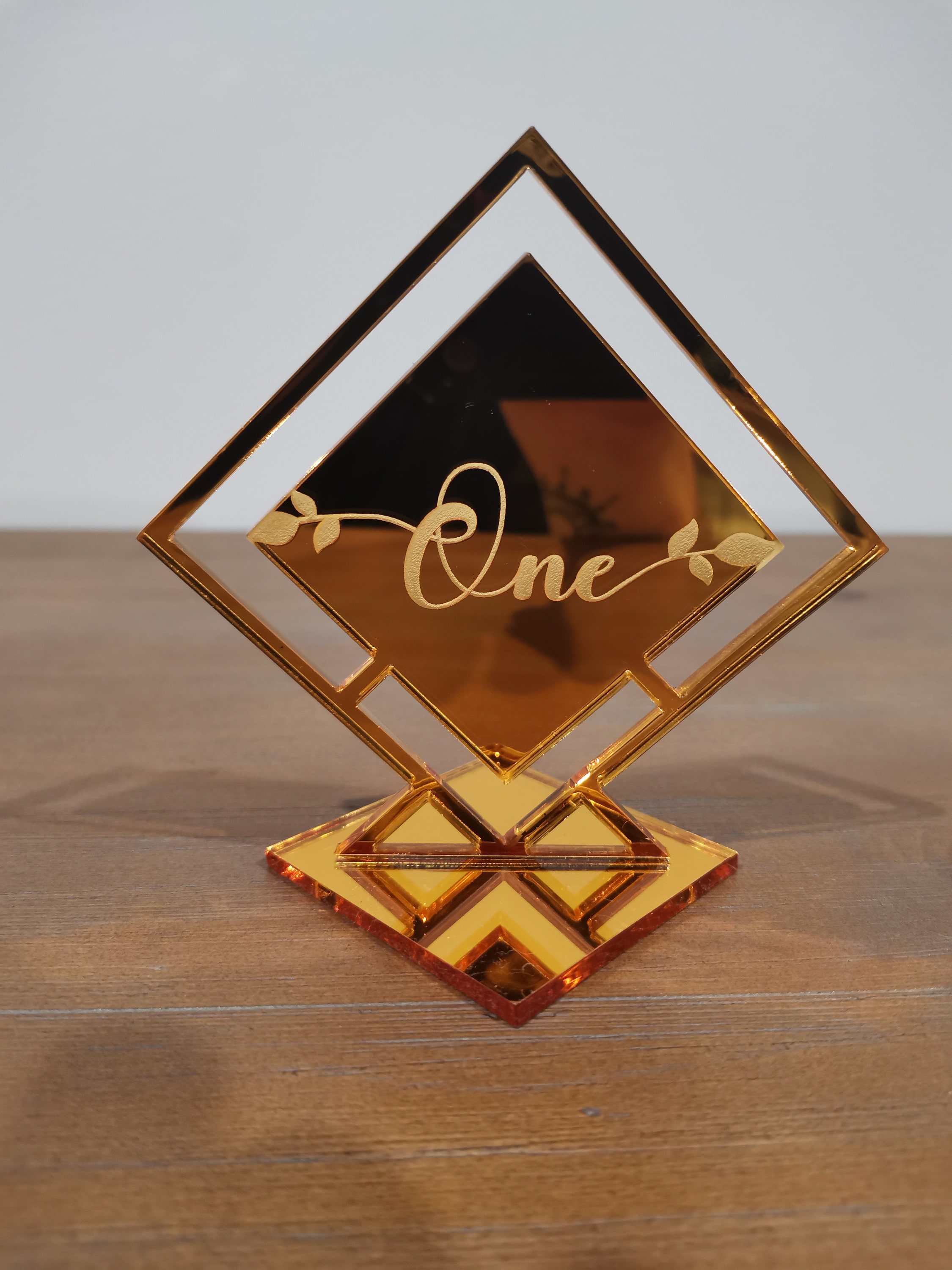 Wedding Table Numbers / Laser Cut Table Numbers / 1 to 20 / Square ...