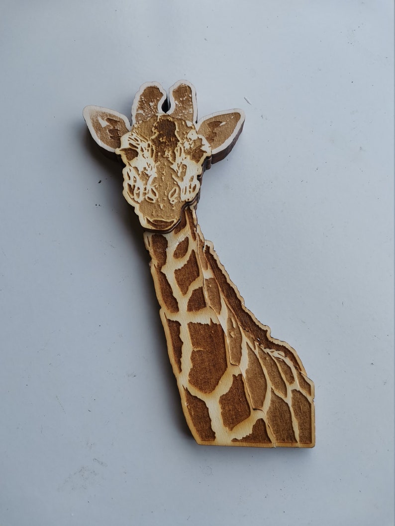 Giraffe Multilayer / Laser Cut File / 3D SVG / Home Décor / Cdr / Svg ...