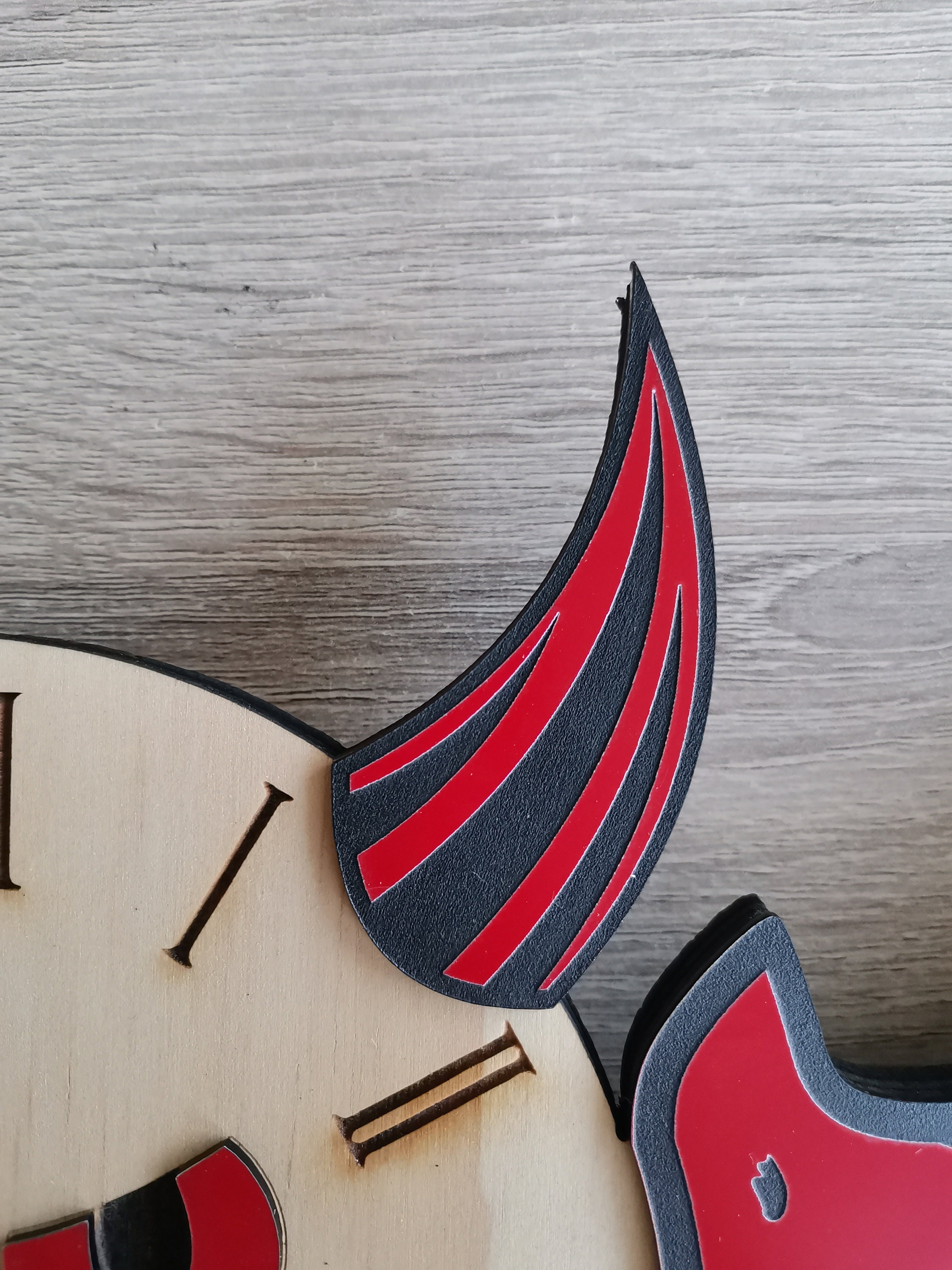 Evil Owl Clock / Laser Cut File / Home Décor / Cdr / Svg / Pdf / Dxf ...