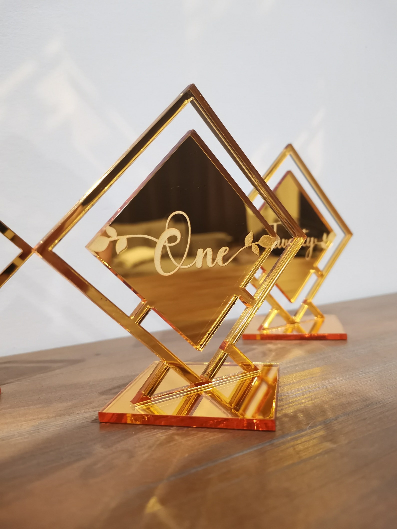 Wedding Table Numbers / Laser Cut Table Numbers / 1 to 20 / - Etsy