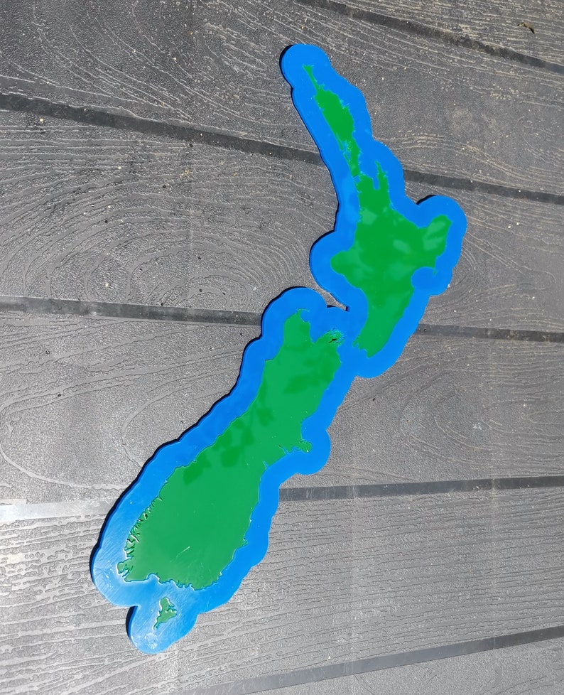 New Zealand / Aotearoa / Laser Cut File / Home Décor / Garedn Art / Cdr ...