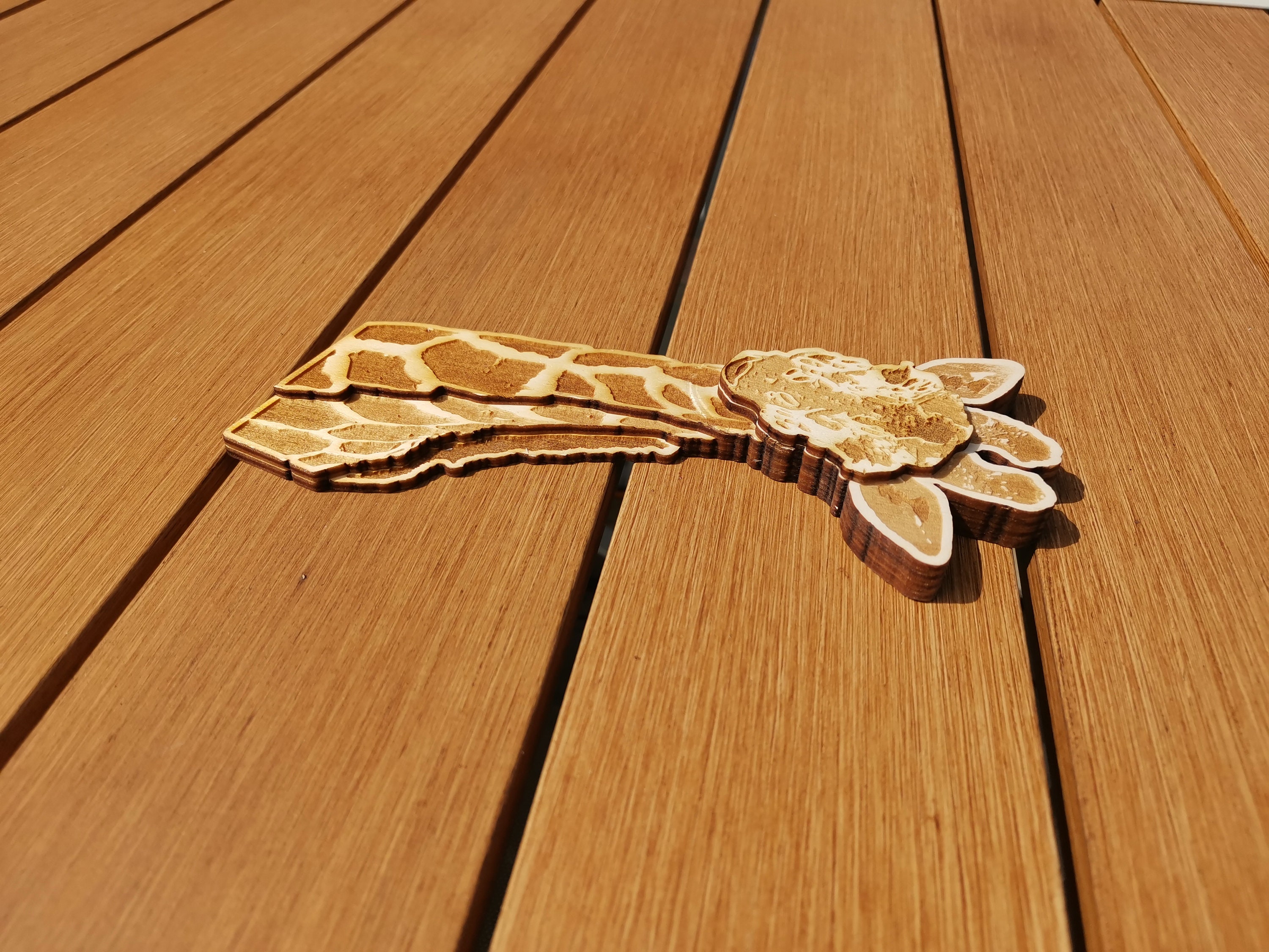 Giraffe Multilayer / Laser Cut File / 3D SVG / Home Décor / Cdr / Svg ...