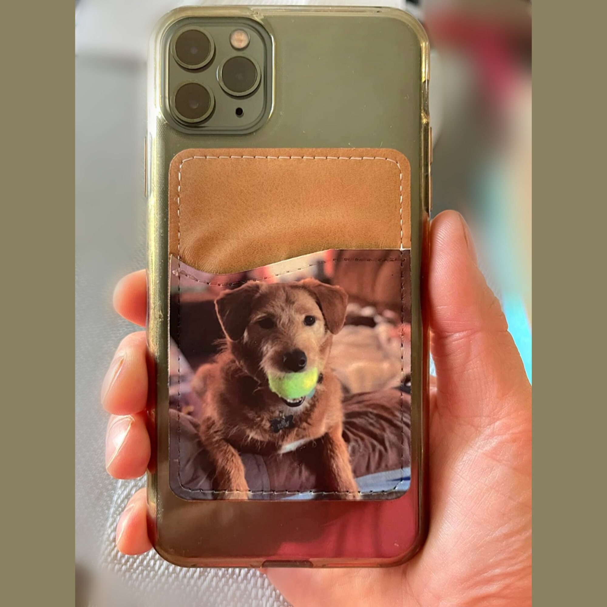 Phone Card Holder, Phone Wallet, Card Holder, Stick on Wallet, Stick on ...