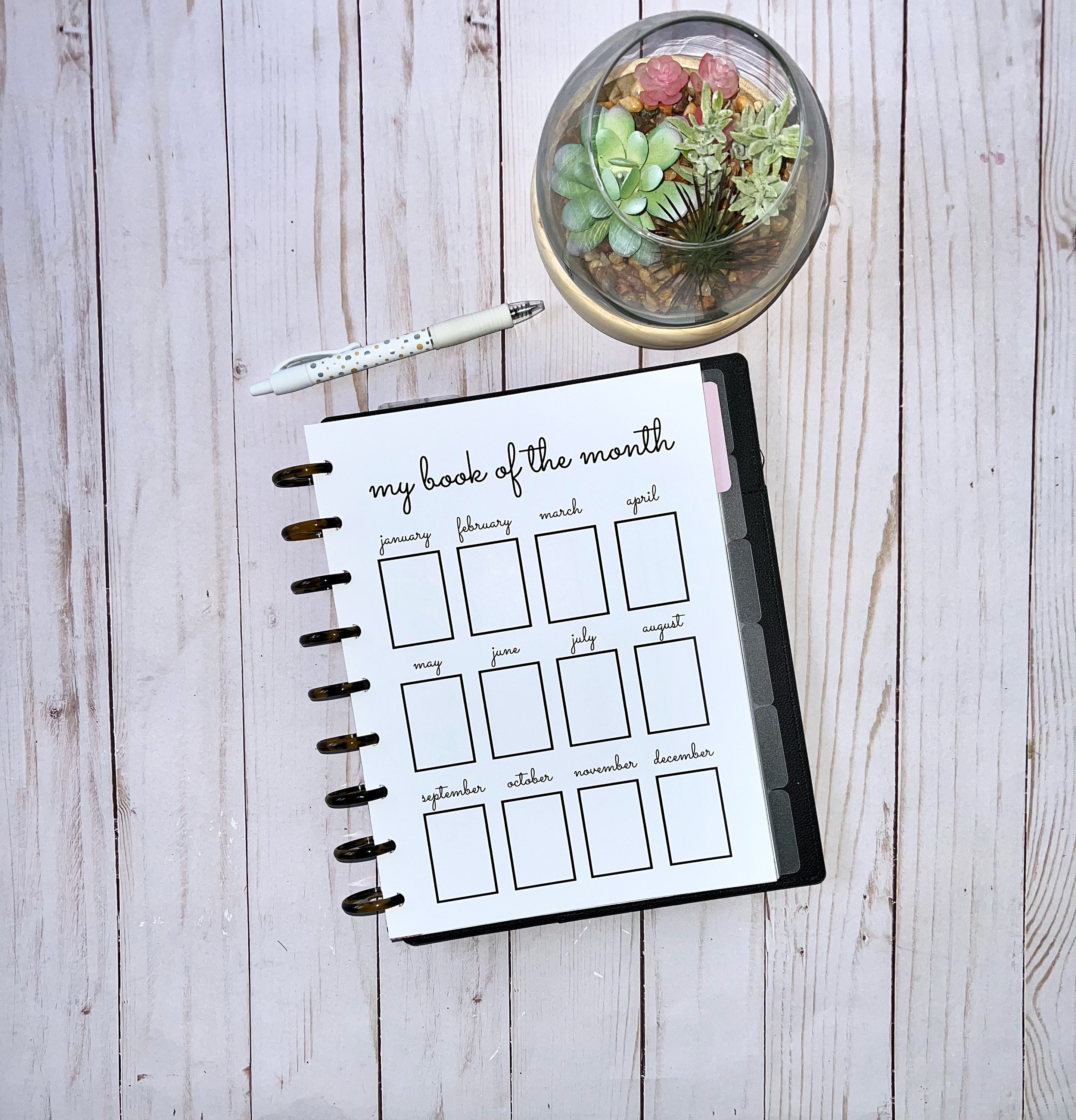 My Book of the Month - Etsy