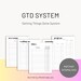 GTD System for Planners - Etsy
