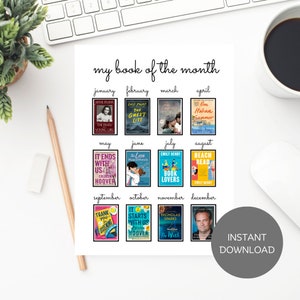 My Book of the Month - Etsy