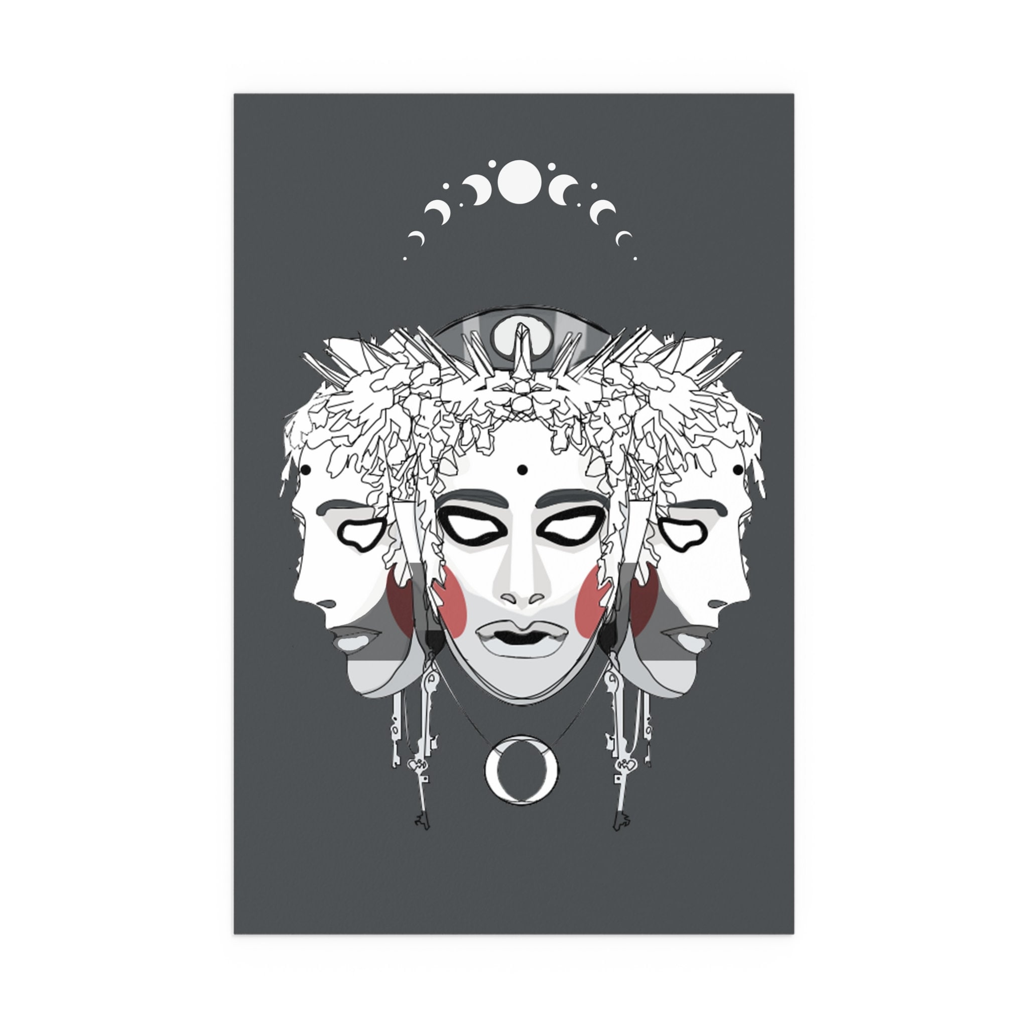 Hekate Goddess of Witchcraft and Magic: Indoor/outdoor Silk Poster in ...