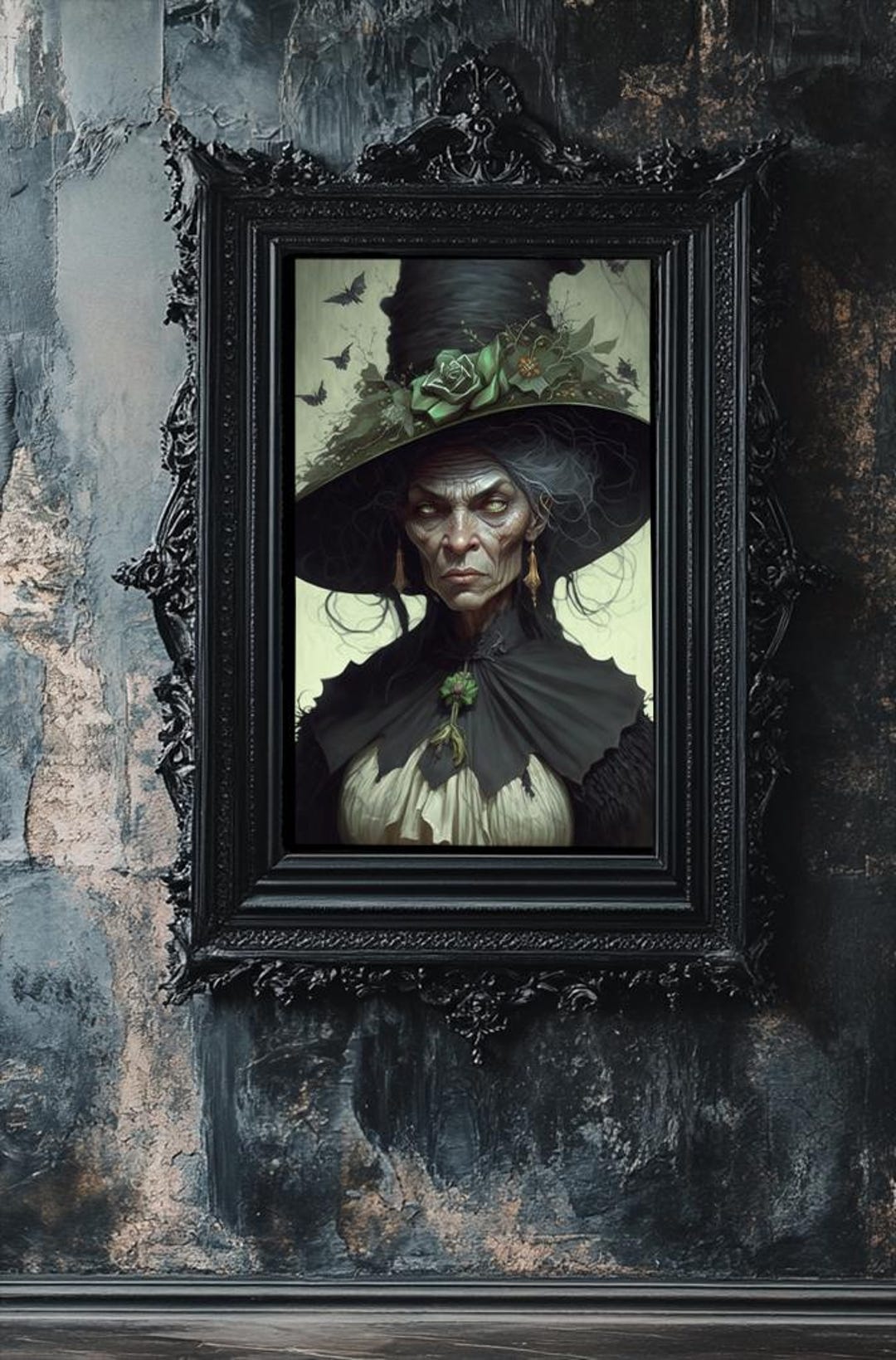 Jade-eyed Crone Photo Art Paper Poster - Etsy