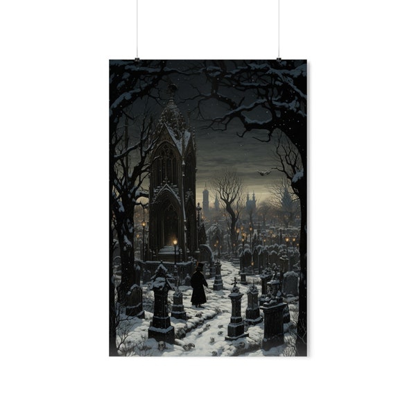 Gothic Cemetery - Etsy