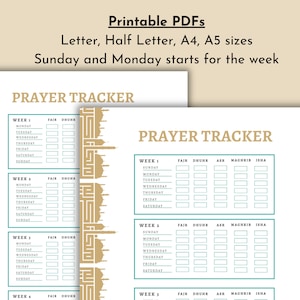 Ramadan Planner Printable, Ramadan Journal, Muslim Planner, Quran ...