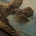 Coast Line Art Print, Landscape Art Print, Sea and Nature Oil Painting ...