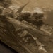 Vintage Sepia Prints, Landscape Drawing Wall Art, Country Sketch ...