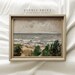 Neutral Coast Line Painting Art Print, Nature and Sea Landscape Print ...