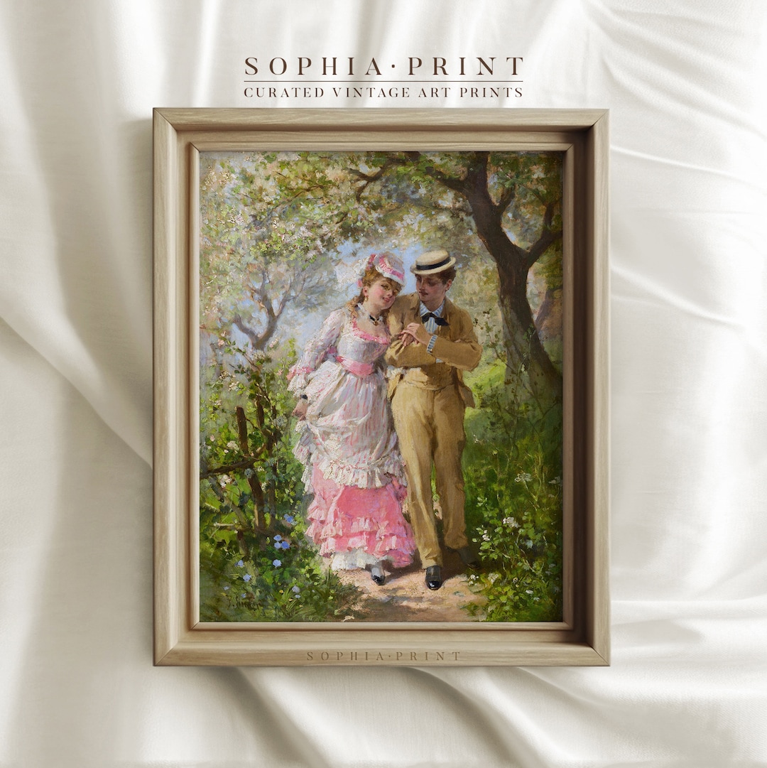 Vintage Art Prints, Victorian Art Prints, Romantic Prints, Country Wall ...