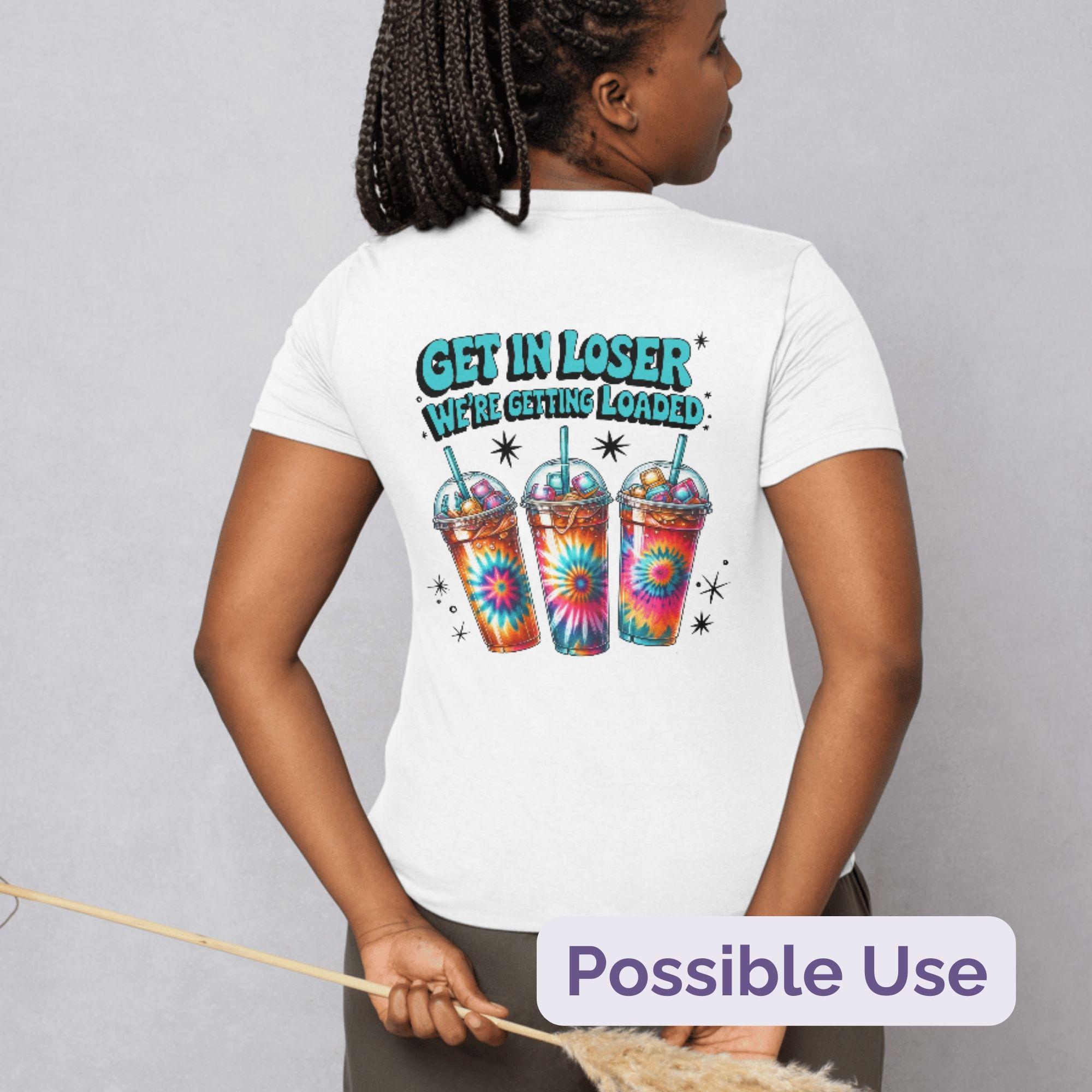 Let's Get Loaded Tea Png Sublimation Design, Love Tea Junkie Clipart ...