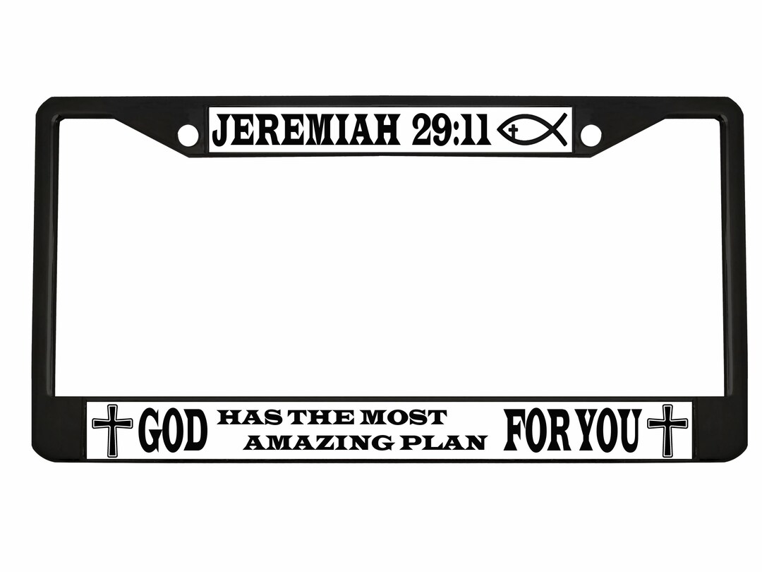 Jeremiah 29:11 God Has the Most Amazing Plan for You Style Metal ...