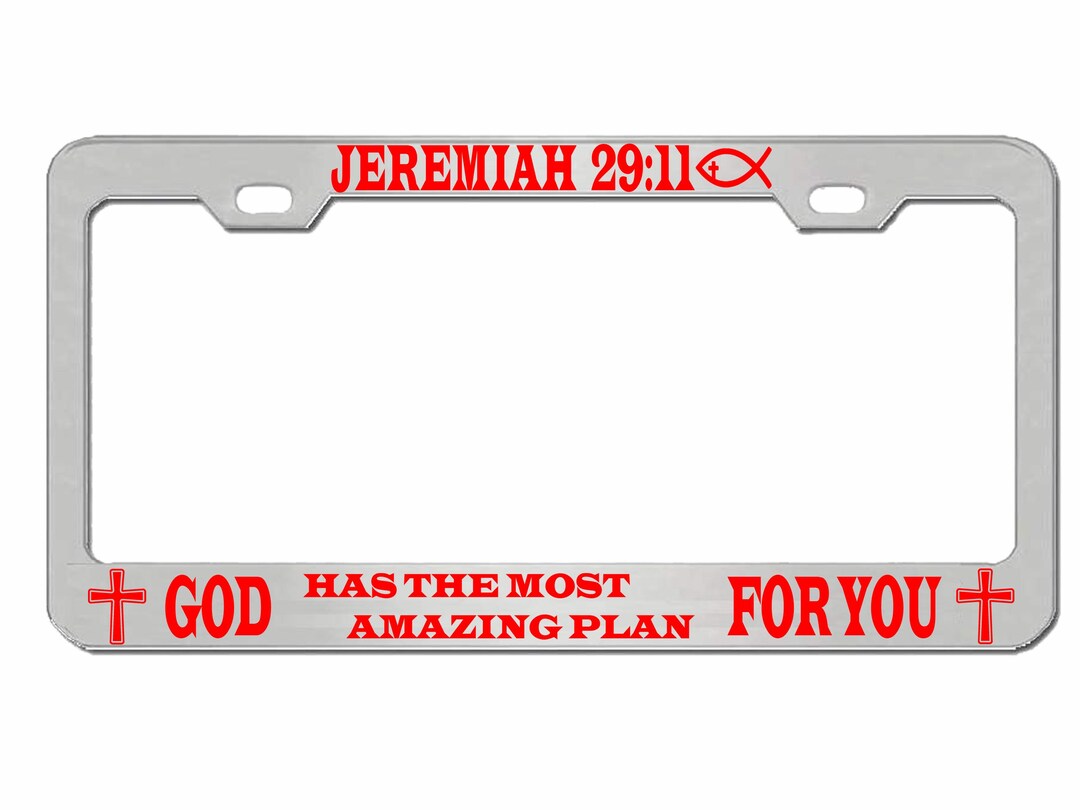 Jeremiah 29:11 God Has the Most Amazing Plan for You Style Metal ...