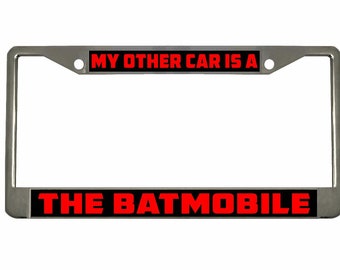 Batmobile License Plate - Etsy