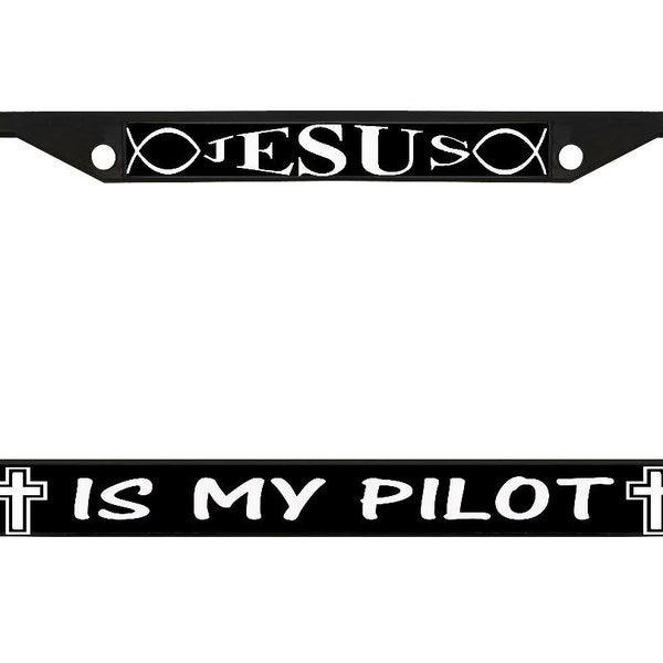 Pilot License Plate Frame - Etsy