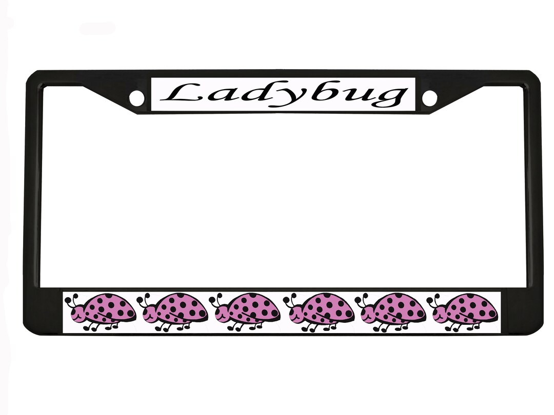 Ladybug Ladybugs Design Heavy Duty Metal Car License Plate - Etsy
