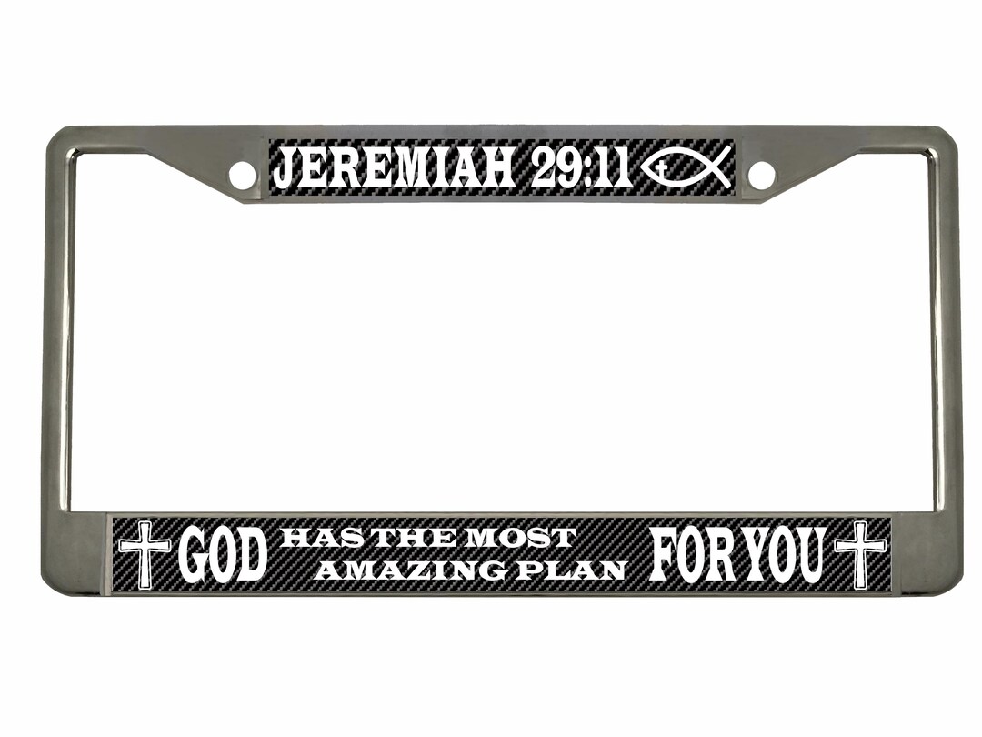 Jeremiah 29:11 God Has the Most Amazing Plan for You Style Metal ...