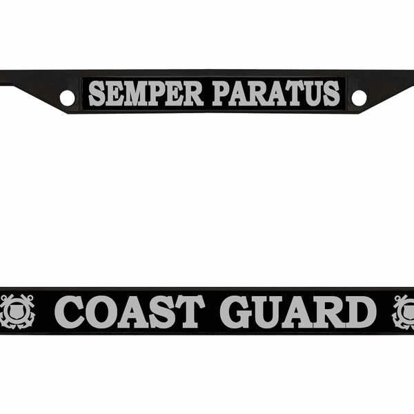 Coast Guard License Plate Frame - Etsy