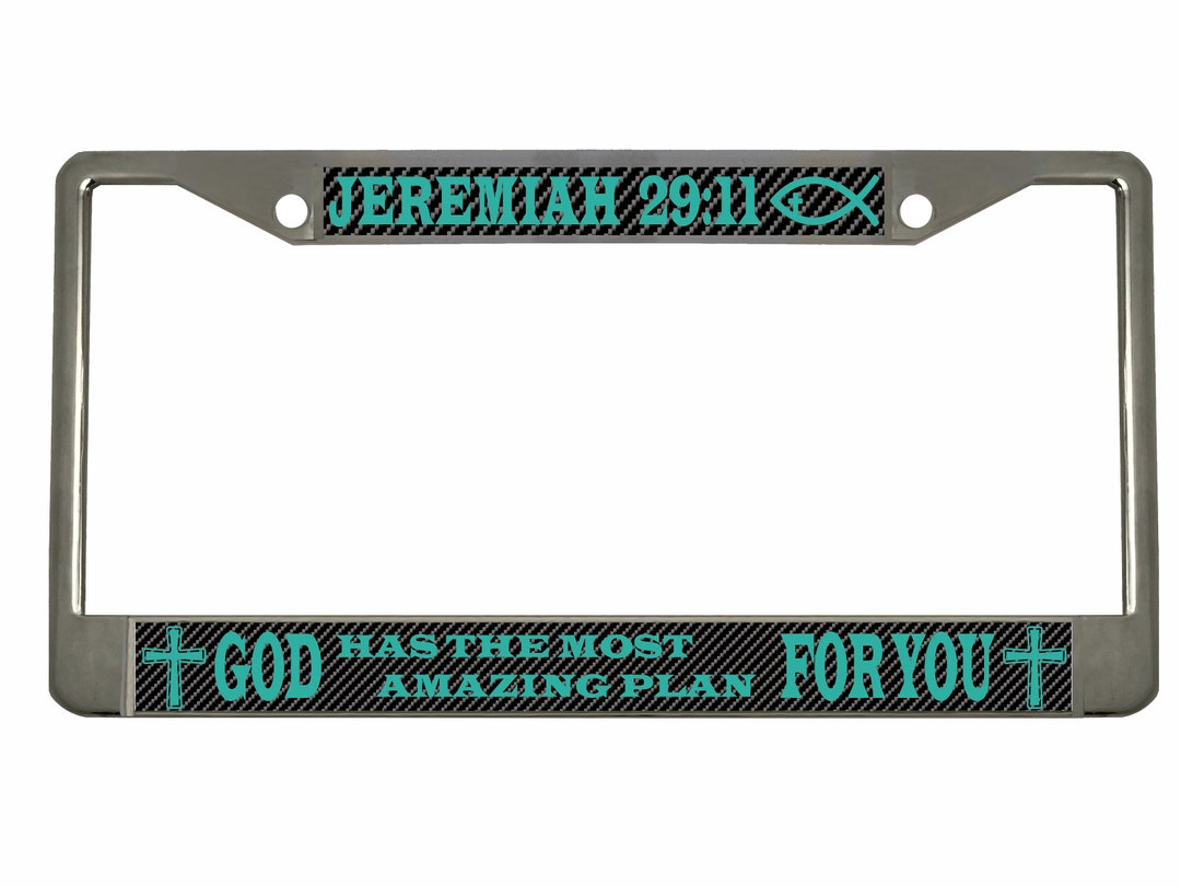 Jeremiah 291:1 God Has the Most Amazing Plan for You Christian Style ...