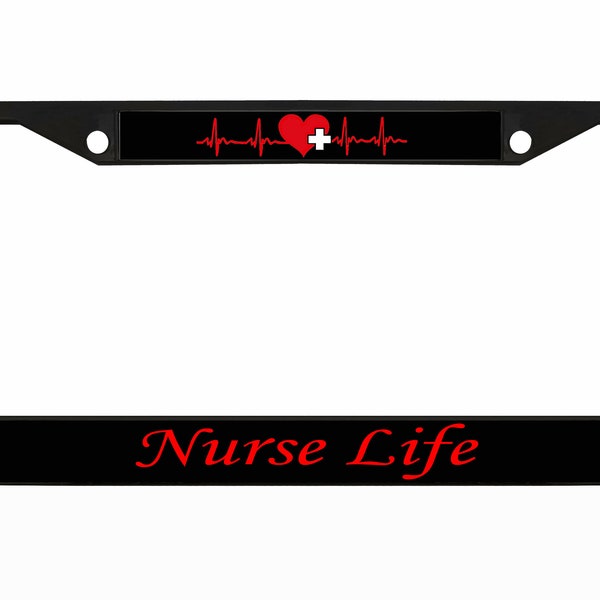 Nurse License Plate - Etsy