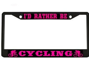 Cycling License Plate Holder - Etsy