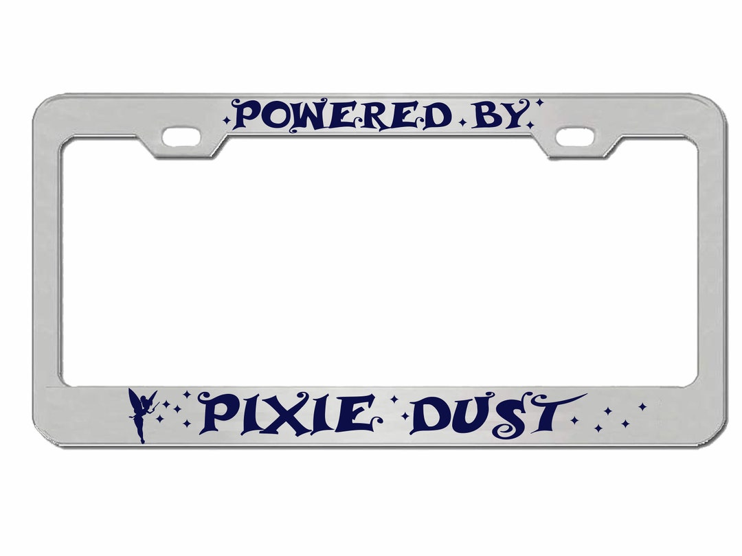 Pixie Dust License Plate Frame: Heavy Duty Car Tag Cover - Etsy