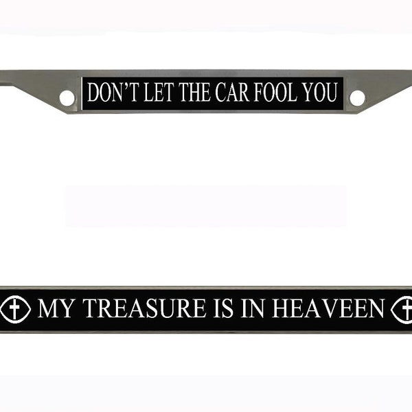 Satan License Plate Frame - Etsy