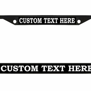 I Am Grateful Thankful Blessed Design Heavy Duty Metal Car License ...