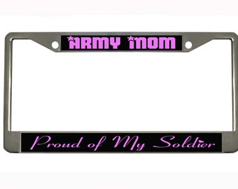 Army Mom License Plate Design - Etsy