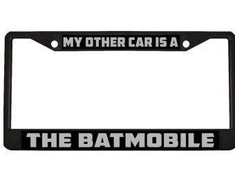 Batmobile License Plate - Etsy
