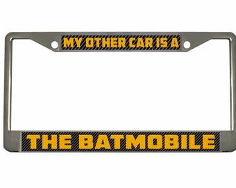 Batmobile License Plate - Etsy