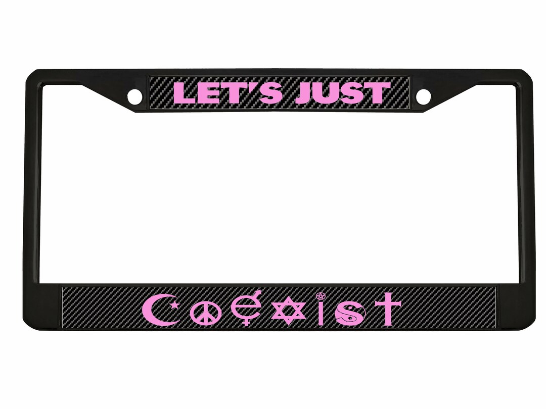 Let's Just Coexist Religious Style Heavy Duty Metal - Etsy