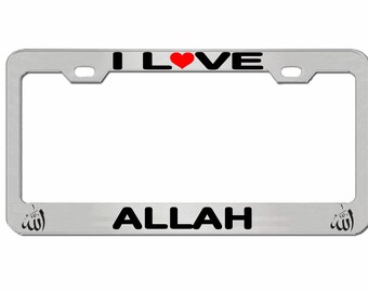 Spiritual License Plate Frame - Etsy