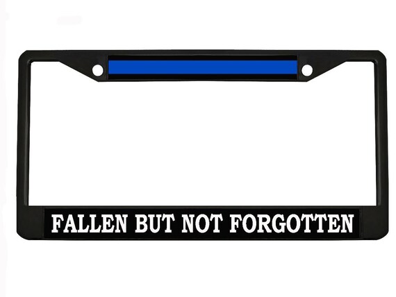 Fallen but Not Forgotten Thin Blue Line Police Design Heavy | Etsy