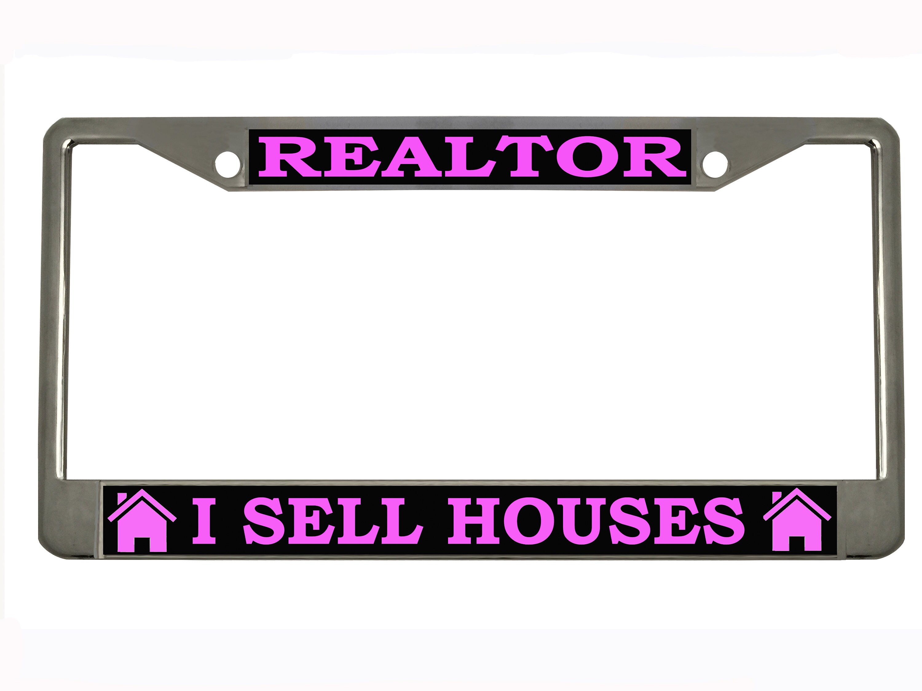 Realtor I Sell House Design Heavy Duty Metal Car License Plate | Etsy